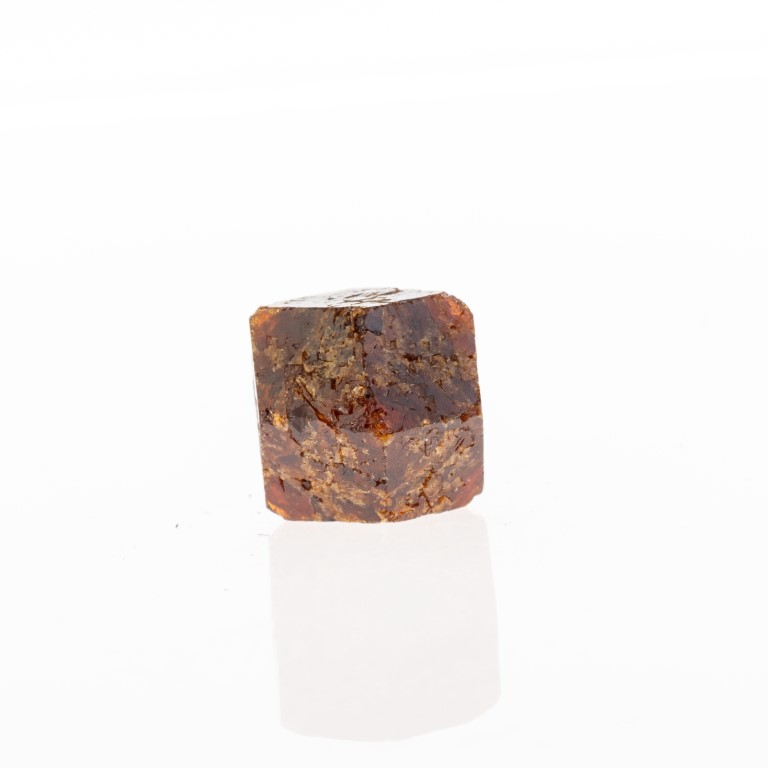 A Natural Grossular Garnet Mineral Geode Crystal Specimen From Mali ...