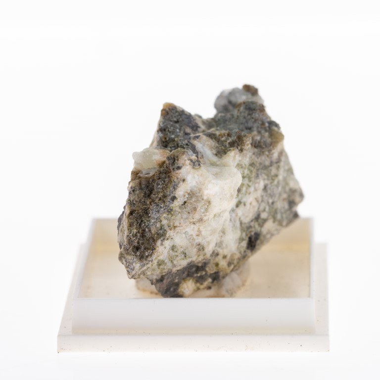 A Natural Garnet Geode Mineral Crystal Specimen - Antique Auctions America